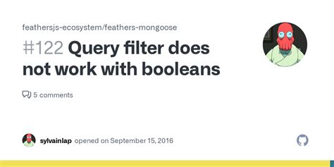 Query Filter Does Not Work With Booleans · Issue 122 · Feathersjs