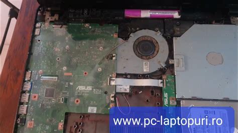 Asus F540B cleaning and upgrade hdd-hard disk ssd - YouTube