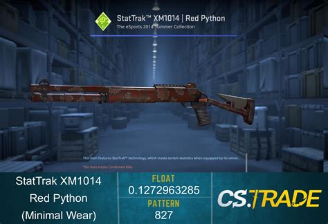 Xm1014 Red Python ⭐️ Cs2 Skin