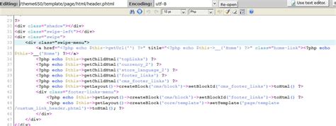Magento How To Manage The Mobile Menu And How To Edit Links In Mobile View Template Monster Help