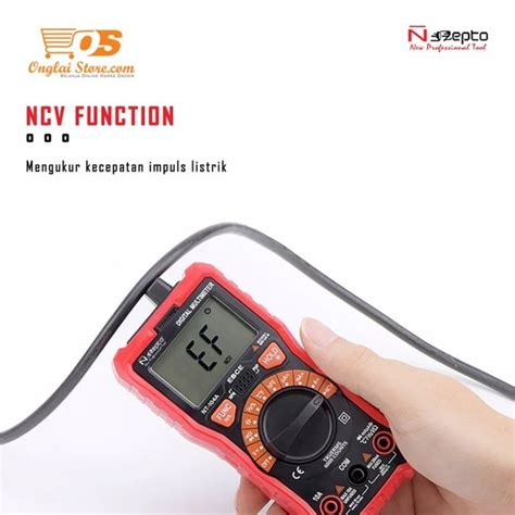 Jual Multitester Digital Nepto Nt 104a Avometer Led Ncv Multimeter