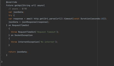 Mvvm Flutter App 제작 06 비동기 프로그래밍으로 Json 데이터 불러오기 Network Layer