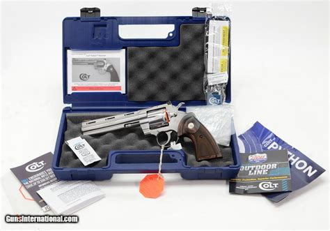 BRAND NEW 2020 Colt Python 357 Mag SP6WTS 6 Inch In Blue Hard Case