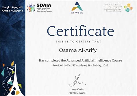 Ai Machinelearning Artificialintelligence Datascientist Datascience Kaust Osama Alarify
