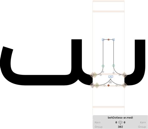 Creating An Arabic Font Glyphs