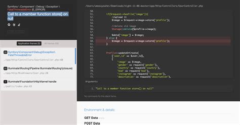 Php Laravel58 Update Image Call To A Member Function Store On