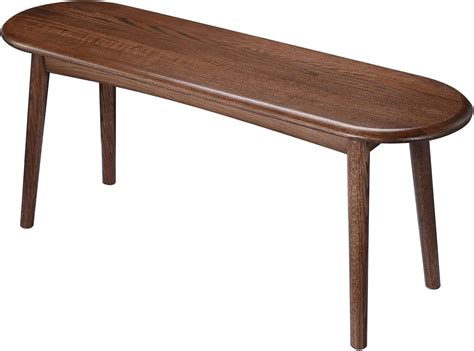 100 Fas Certified Oak Wood Bench Rounded Corner Entryway Bench Dining