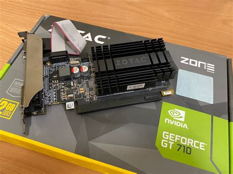 Zotac Gt710 2gb Computers And Tech Parts And Accessories Computer Parts On Carousell