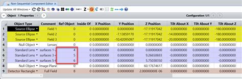What Is The Purpose Of The Ref Object Column In Non Sequential Mode