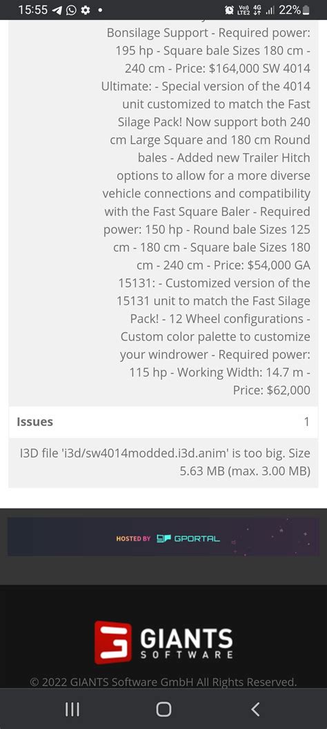 Mods File Too Big Rfarmingsimulator