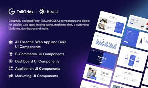 tailgrids react components installation and usage tailgrids docs
