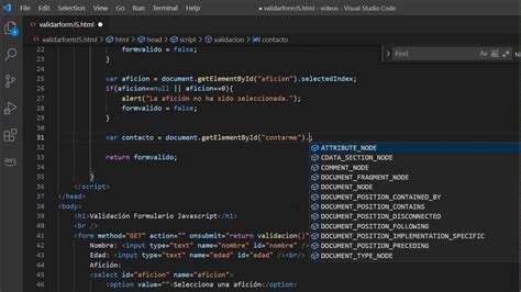Validar Formulario Html Con Javascript Sin Html5 Evento Onsubmit Youtube