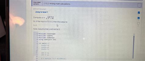 challengeactivity2 10 2 writing math