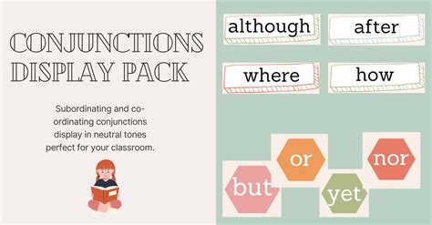 Neutral Classroom Conjunction Display Classroom Display Home Learning Resources Homework