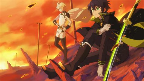 Hyakuya Yuuichirou And Hyakuya Mikaela Owari No Seraph Drawn By Fcc