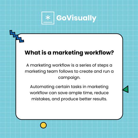 Marketing Workflow 8 Processes You Should Automate To 10x Productivity Govisually