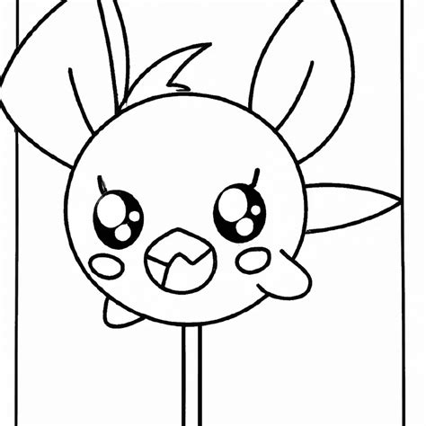 7 Desenhos De Pirulito Pokemon Para Imprimir E Colorir