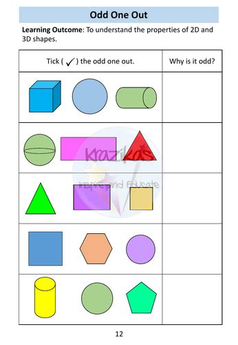 Functional Skills Maths Entry Level 3 Shape Workbook Teaching Resources