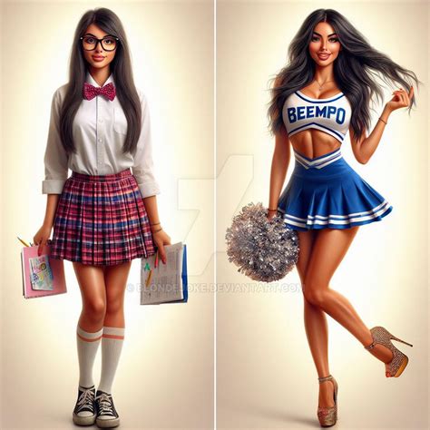 Bimbo Cheerleader Transformation By Blondejoke On Deviantart