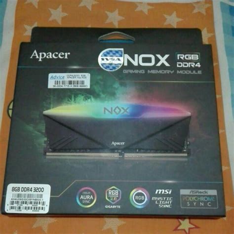 Ram Ddr4 2666 8gb Apacer Nox Rgb Shopee Thailand