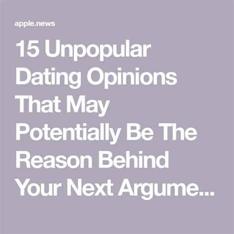 Unpopular Opinions Artofit