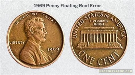 1969 Penny Value P D S And Errors