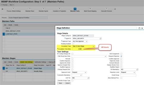 escalation only on workdays in the msmp workflow sap community