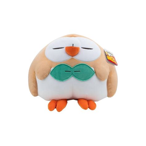 Jazwares Pokemon Plush Rowlet With Closed Eyes 45cm Jw003460 Toys Shop Gr