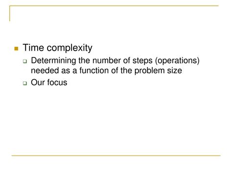 PPT Time Complexity PowerPoint Presentation Free Download ID 3104870