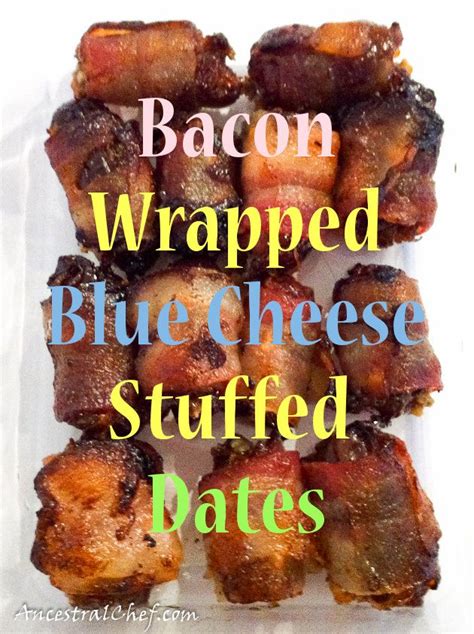 Bacon Wrapped Blue Cheese Stuffed Dates [primal] Bacon Wrapped Bacon