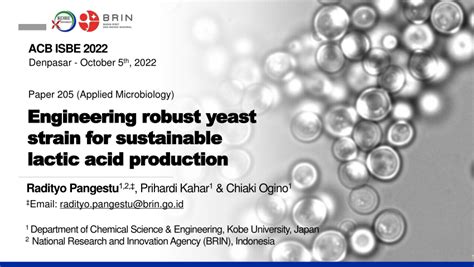 Pdf Engineering Robust Yeast Strain For Sustainable Lactic Acid