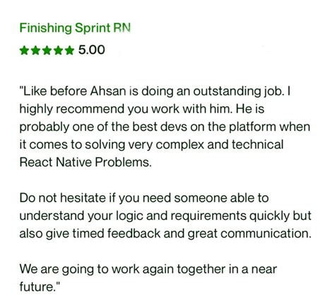 Ahsan Iqbal On Linkedin Upwork Reactnative Mobileappdevelopment