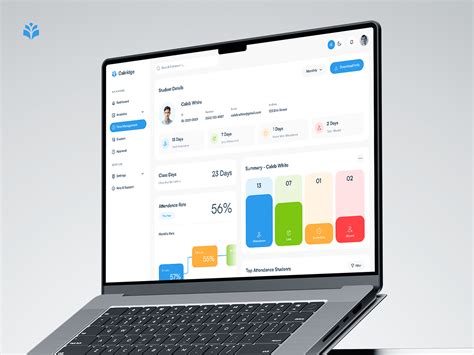Student Attendance Management Dashboard Behance