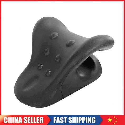 Muscle Relaxation Traction Neck Stretcher Cervical Spine Alignment Device Pillow Ebay