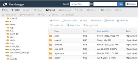 CPanel File Manager TestingDocs Com