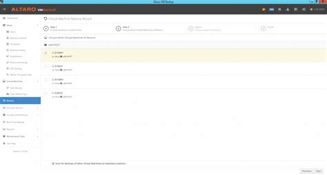 How To Backup And Restore Your Vms With Altaro Vm Backup V 7
