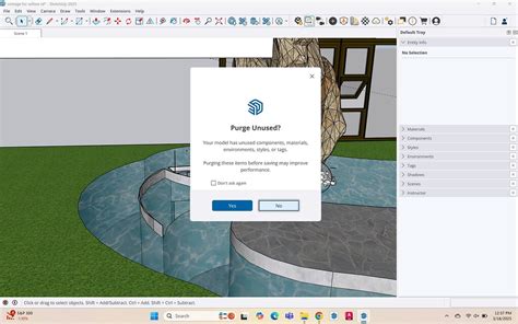 2025 Not Saving Purge Issues Sketchup Sketchup Community
