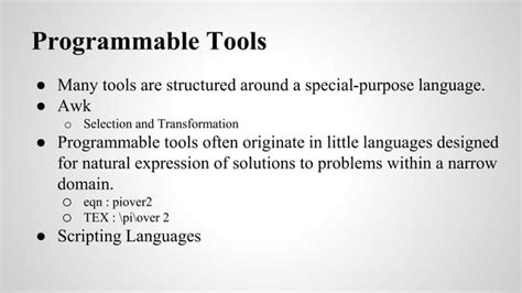The Practice Of Programming Notation Ppt