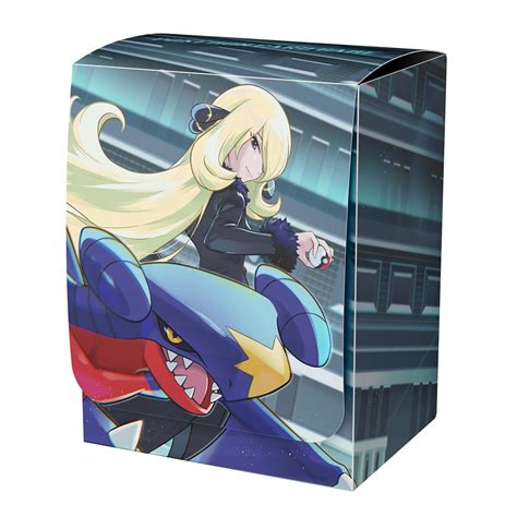 Deck Case Cynthia And Garchomp Pokémon Card Game Authentic Japanese