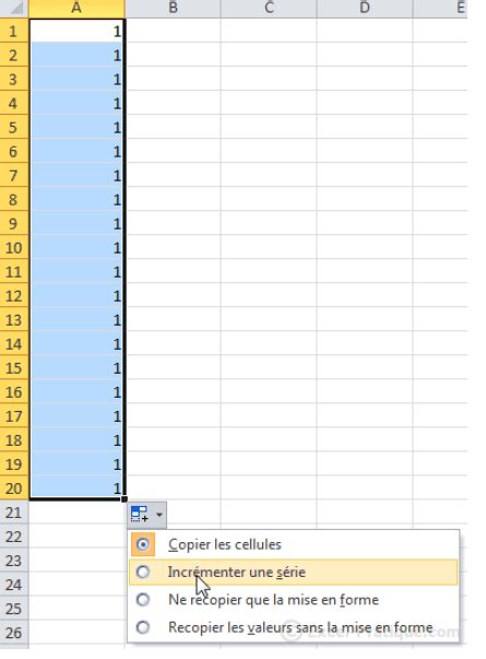 Tirer Une Formule Jusquen Bas Excel Méthode Simple