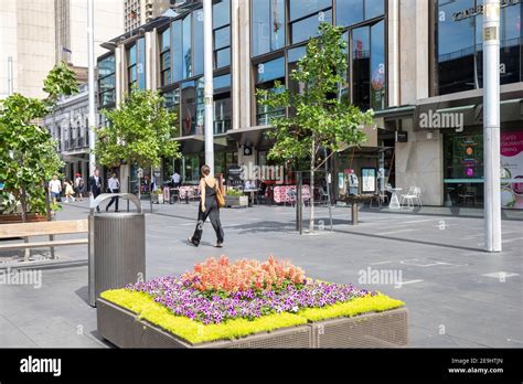 Circular Quay Precinct Area At Alfred Street In Sydney City Centre Nsw