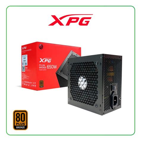 FUENTE DE PODER XPG PYLON 650 BRONZE DE 650W 80 PLUS BRONZE – SAHUA Perú