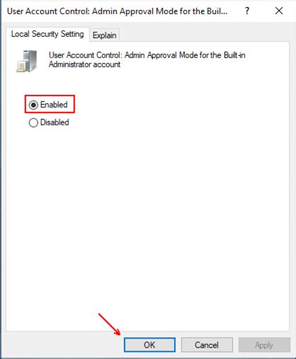 How To Get The Admin Approval Mode Enabled In Windows 10 My Microsoft Office Tips