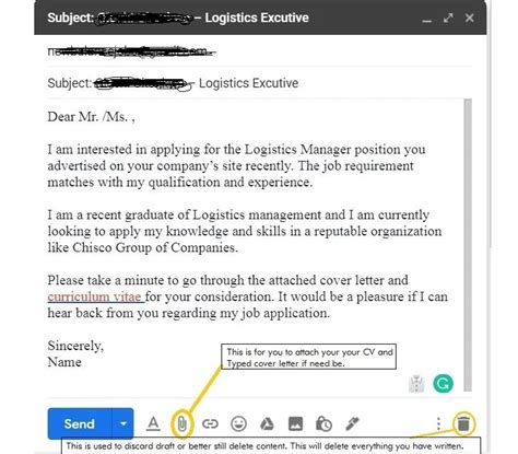 How To Write An Email For A Job Application