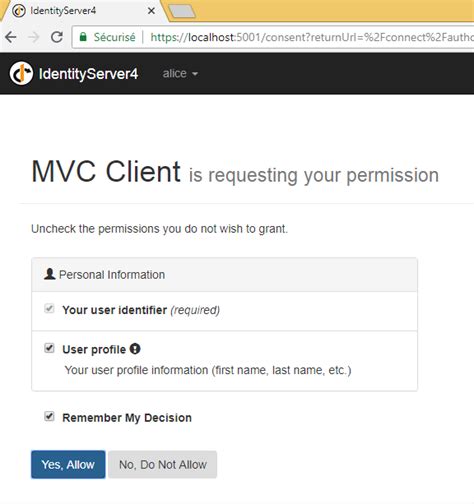 NET IdentityServer apprendre à créer et configurer un client utilisant OpenID Connect par