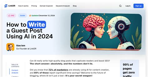 how to write a guest post using ai in 2024