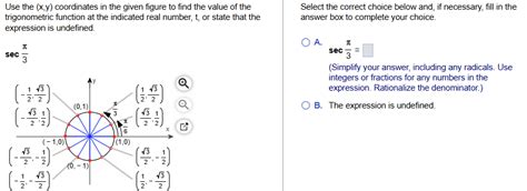 Use The X Y Coordinates In The Given Figure Studyx