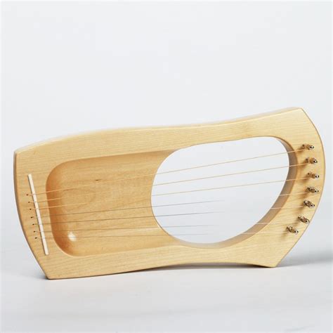 7 String Wood Lyre Harp Metal Solid Wood Stringed Vicedeal