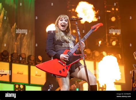Manchester England 24th November 2025 Halestorm Playing Ao Arena In