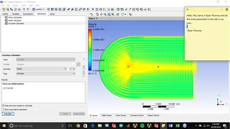 C Mesh Fall CFD Temple